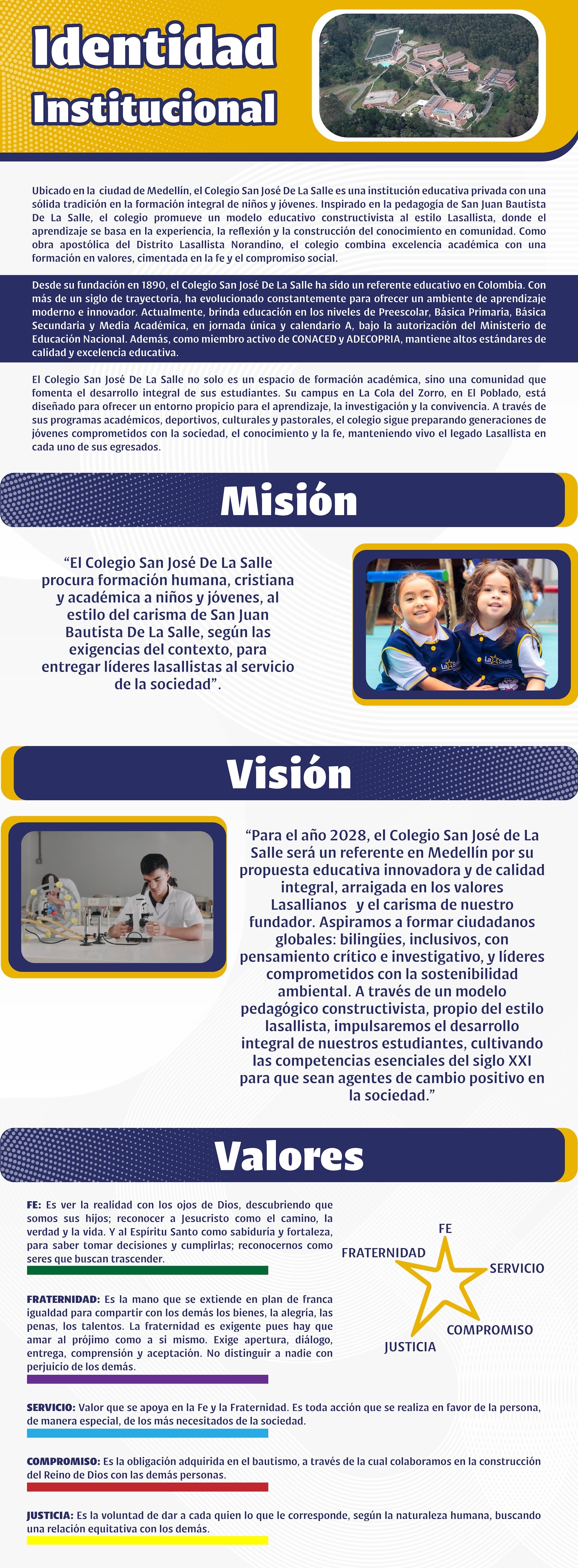 Identidad Institucional - Colegio San Jose Delasalle
